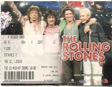 The Rolling Stones O2 Arena London August 21st 2007 | Vintagerock's Weblog.