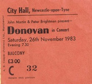 Donovan in concert Newcastle 1983 and 1990 | Vintagerock's Weblog.