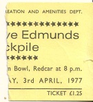 Dave Edmunds Redcar Bowl 1977 and Newcastle City Hall 1979 ...