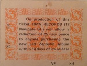 Led Zeppelin Sunderland Locarno 12th November 1971 | Vintagerock's Weblog.