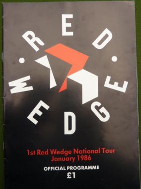 Red Wedge tour (featuring The Smiths) Newcastle City Hall 31st January ...
