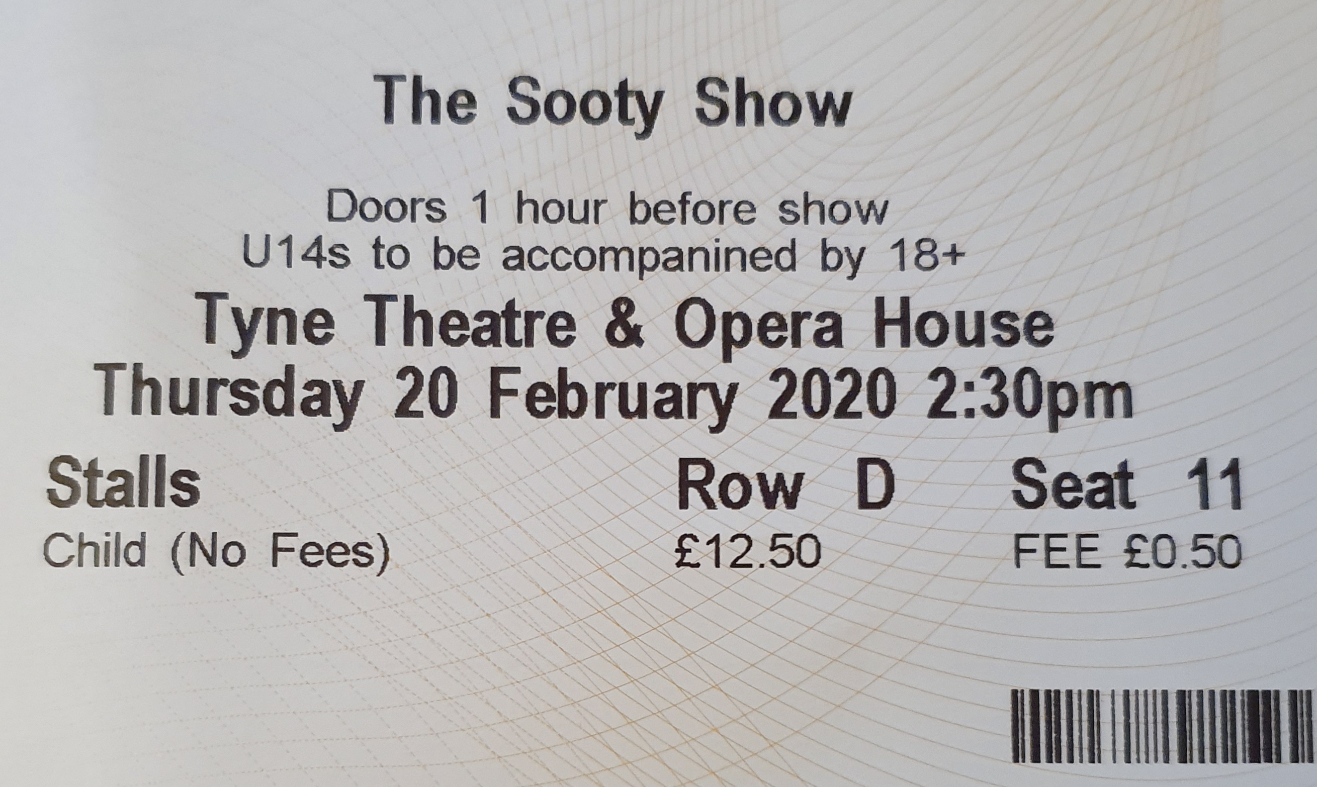 Sooty’s Magic Show Newcastle Tyne Theatre and Opera House 20th February ...