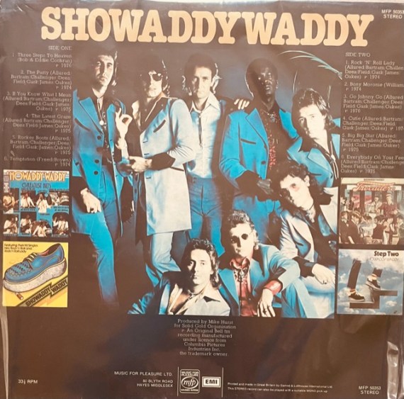 Showaddywaddy Sunderland Locarno 15 November 1974 | Vintagerock's Weblog.